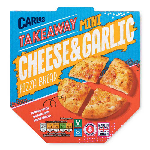 Takeaway Mini Cheese & Garlic Pizza Bread | ALDI UK